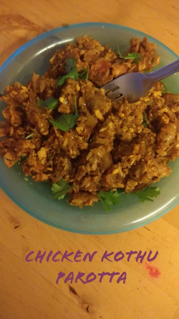 Chicken kothu parotta | How to make chicken kothu parotta in home ...