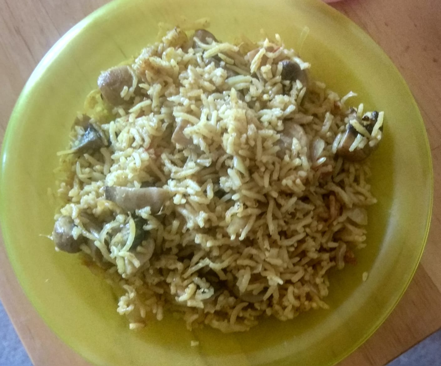 Mushroom Biryani | Kalan Biryani recipe - nams corner