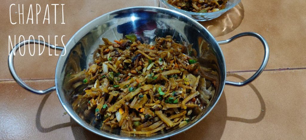 Chapati Noodles | Leftover dishes | Kids lunch box recipe - nams corner