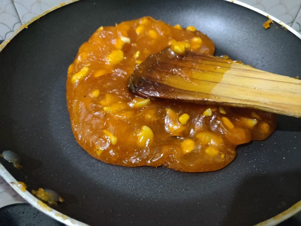 Corn Flour Halwa | Bombay Halwa | Karachi Halwa - nams corner