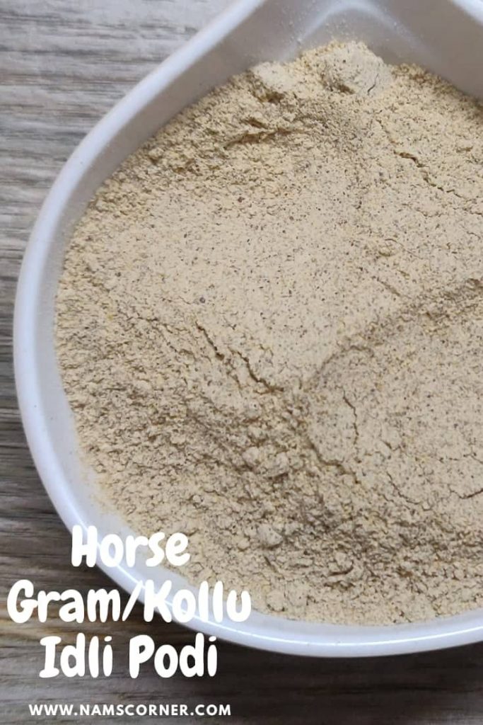 Kollu Idli Podi Recipe | Kollu Podi | Horsegram Powder Recipe - Navirundu