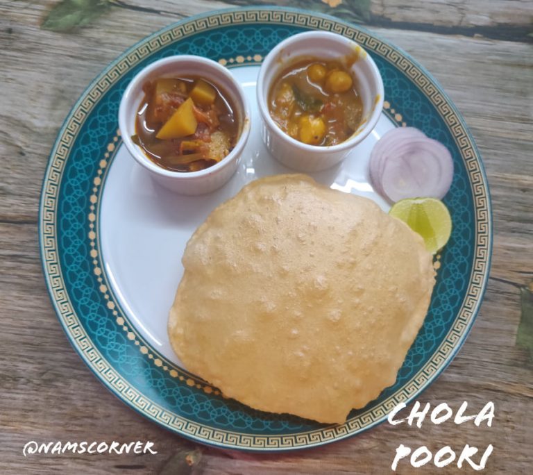 Chola Poori Recipe | Chola Puri Recipe | South Indian Bhature recipe ...