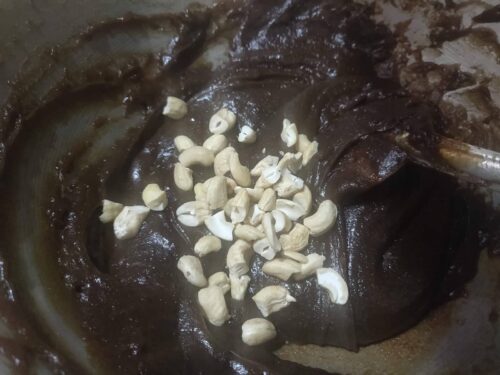 Kalu Dodol Recipe | Srilankan Dodol Recipe - nams corner